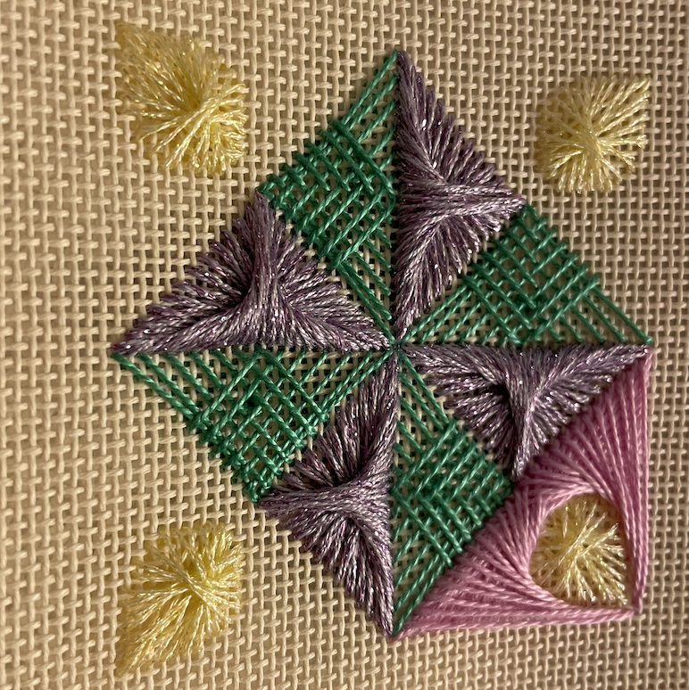 Southern Charm – Counted Canvas – Empty Thimble