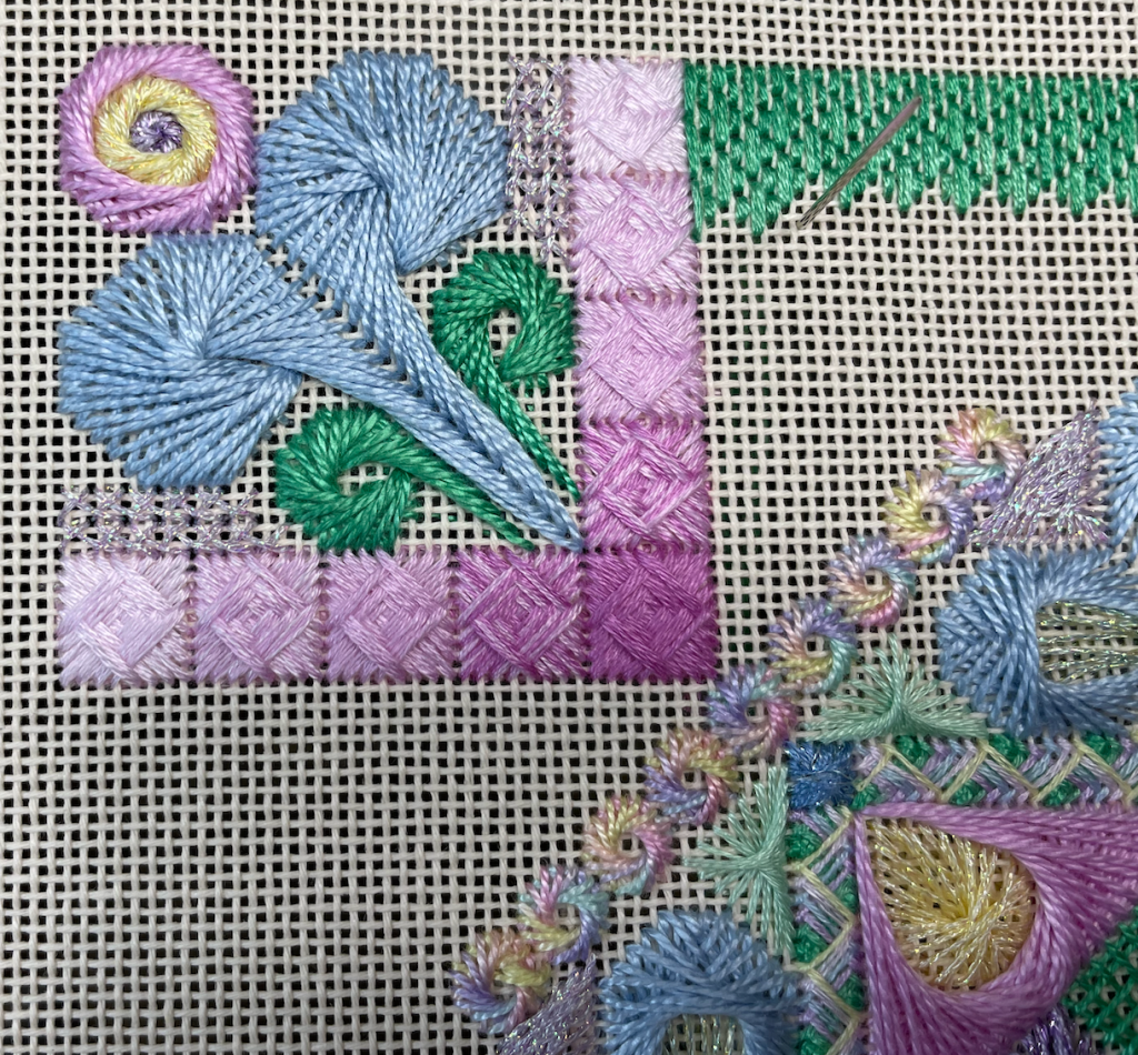 Southern Charm – Counted Canvas – Empty Thimble